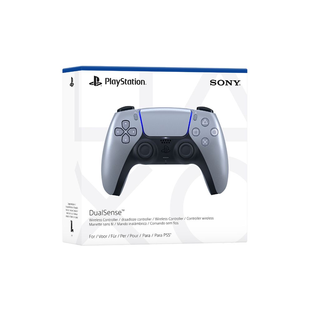 PlayStation DualSense Wireless Controller – Sterling Silver – Shopidar
